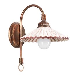 Wandleuchte Rosina Bernstein/Bronze max. 6 Watt Wandlampe