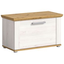 Garderobenbank Verona ca. 78x45x37 cm L&auml;rche/Eiche