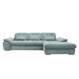 Ecksofa Rigatti mit Bettkasten ca. 314x184 cm Mint