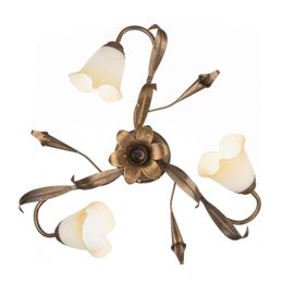 Deckenleuchte Lucrezia Bronzo Bronzefarben max. 6 Watt Deckenlampe