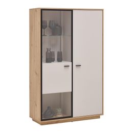 Highboard Cremona Kaschmir/Eiche Artisan