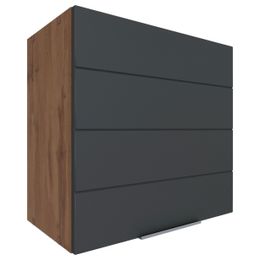 Held K&uuml;chenoberschrank Florenz ca. 60 cm Grau/Eiche