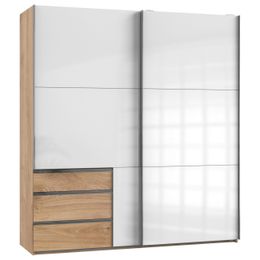 Schwebet&uuml;renschrank Level 36D ca. 200x216x65 cm Wei&szlig;