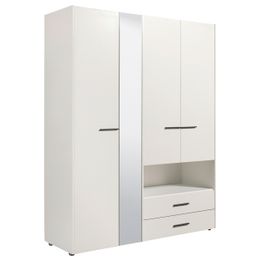 Kleiderschrank in Wei&szlig;
