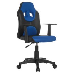 Jugenddrehstuhl Kid Racer ca.54x90-100x48cm Blau,Schwarz
