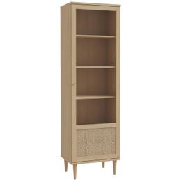 Vitrine Calasetta Eichefarben/Beige