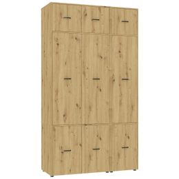 Kleiderschrank Kivo Eiche Artisan