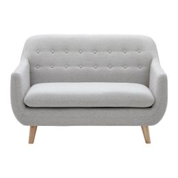 Sofa Dilly Hellgrau Leinenoptik