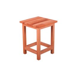 Hocker Marco ca. 30x30x40 cm Holz ge&ouml;lt