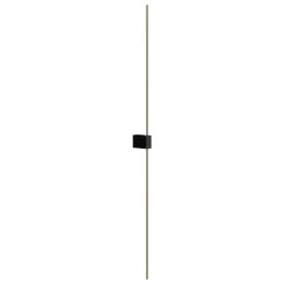 Maytoni Wandleuchte Pars Schwarz/Goldfarben max.12 Watt Wandlampe