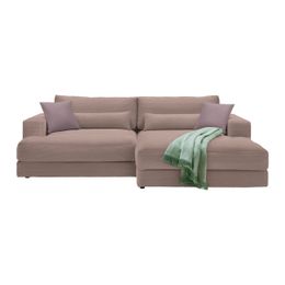 Ecksofa Fabiona rechts Flieder
