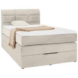 Boxspringbett Runner Beige ca. 140x200cm