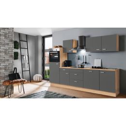 Menke K&uuml;chenblock Artisan-Classic Grau B: ca. 280 cm