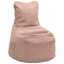 Sitzsack Cortona Cord Rosa