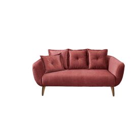 2,5-Sitzer-Sofa Baggio Koralle Velours