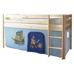 Spielbett Holz Malte ca. 90x200 cm Blau
