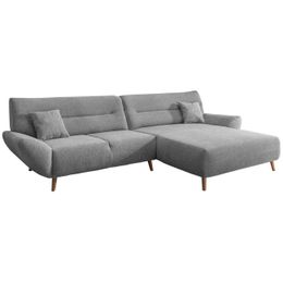 Wohnlandschaft Drago Silberfarben Chenille
