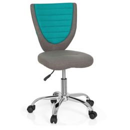 Jugenddrehstuhl Kiddy Comfort ca.41x94x41cm Grau,T&uuml;rkis