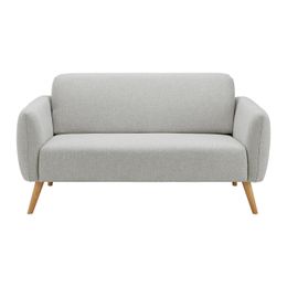 Sofa Pia Hellgrau Webstoff