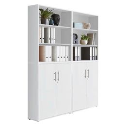 Aktenschrank Office Edition Sw Set 11 Wei&szlig;