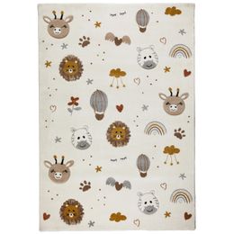 Kinderteppich Sunny 1 in Beige/Braun ca. 120x170cm