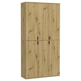 Garderobenschrank Projekt X ca. 91x193 cm Eiche Artisan