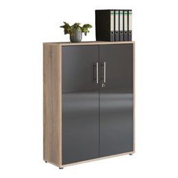 Aktenschrank Office Edition Sonoma Eiche/Anthrazit