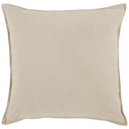 Zierkissen Nathi in Beige ca. 60x60cm