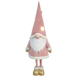 Wichtel Eddy Wei&szlig;/Pink ca. 100cm
