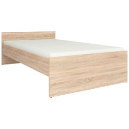 Bett Nepo Plus ca. 120x200 cm Sonoma Eiche