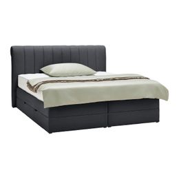 Boxspringbett Belano Schwarz ca. 180x200cm