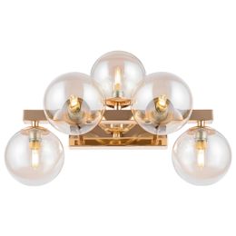 Maytoni Wandleuchte Dallas Goldfarben max. 28 Watt Wandlampe