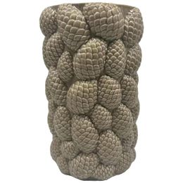 Vase Pinecone Braun