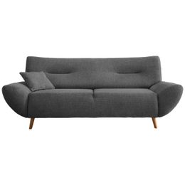 3-Sitzer-Sofa Drago Anthrazit Chenille