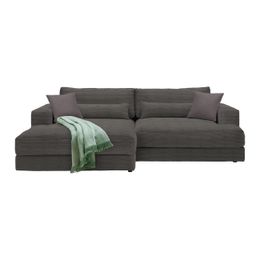 Ecksofa Fabiona links Braun