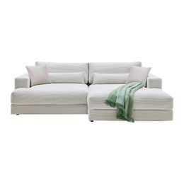 Ecksofa Fabiona Rechts Beige
