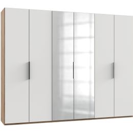 Dreht&uuml;renschrank Level 36A mit Ger&auml;ten ca. 300 cm Wei&szlig;/Eiche