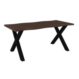 Esstisch Laurel Walnussfarben MDF ca. 180x90x76 cm