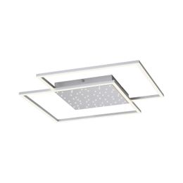 Paul Neuhaus LED-Deckenleuchte Yuki in Grau max. 57 Watt Deckenlampe