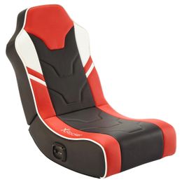 Gamingsessel Shadow 2.0 ca. 42x64x75 cm Rot/Wei&szlig;/Schwarz