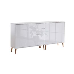 Sideboard Mailand Set 10 Wei&szlig;