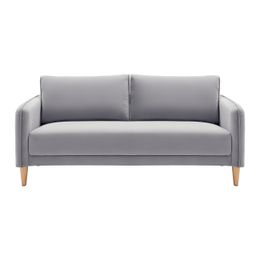 Sofa Livia Grau Samt