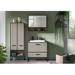 Badezimmer BAGNO 3-teilig ca. 142 cm Kaschmir