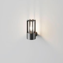 Maytoni Au&szlig;enwandleuchte Barrel Graphitfarben max. 15 Watt Wandlampe