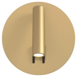 Maytoni Wandleuchte IOS Goldfarben max. 9 Watt Wandlampe