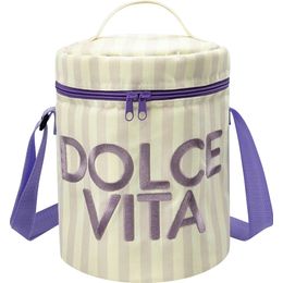 K&uuml;hltasche Dolce Vita Wei&szlig;/Flieder ca. 7l