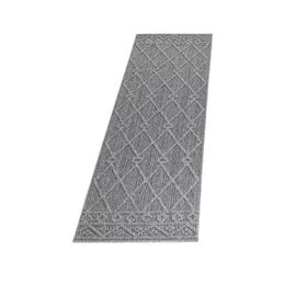 Ayyildiz Outdoorteppich Patara Grau ca. 80x250cm
