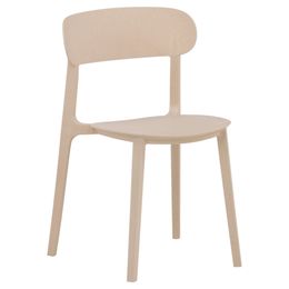 Stuhl-2er Set &Aring;stol ca. 50x78,5x52 cm Beige