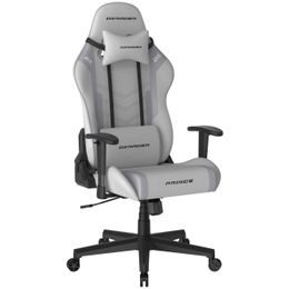DXRacer Drehstuhl Prince Grau/Wei&szlig;