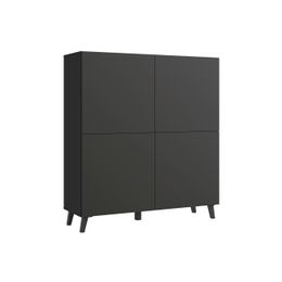 Highboard Phuket Schwarz